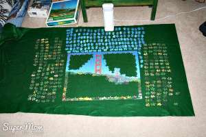 DIY Puzzle Mat - Super Mom - No Cape!