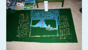 DIY Puzzle Mat - Super Mom - No Cape!