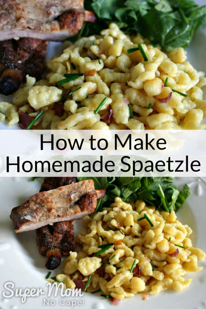 How to Make Homemade Spaetzle - Traditional German Recipe