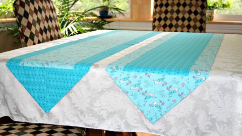 One Hour Table Runner Tutorial - Complete Step-by-Step Instructions