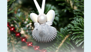 How to Make a Sea Shell Angel - Easy Holiday Craft Project