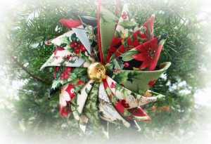 Prairie Point Star Ornament Tutorial - Easy, Elegant Holiday Decoration