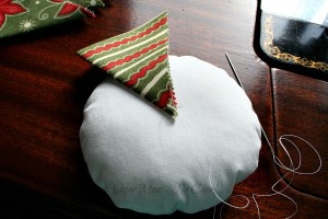 Prairie Point Star Ornament Tutorial - Easy, Elegant Holiday Decoration