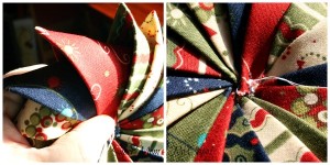 Prairie Point Star Ornament Tutorial - Easy, Elegant Holiday Decoration