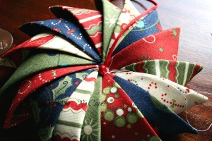 Prairie Point Star Ornament Tutorial - Easy, Elegant Holiday Decoration