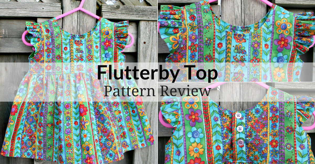 Flutterby Top Pattern Review - Advanced Beginner to Intermediate Skills