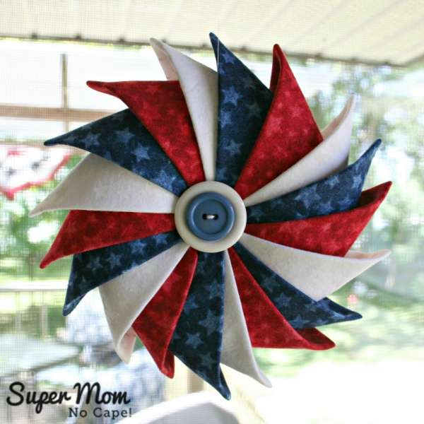 Patriotic Prairie Point Star Ornaments - Easy Step-by-Step Tutorial