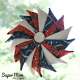 Patriotic Prairie Point Star Ornaments - Easy Step-by-Step Tutorial
