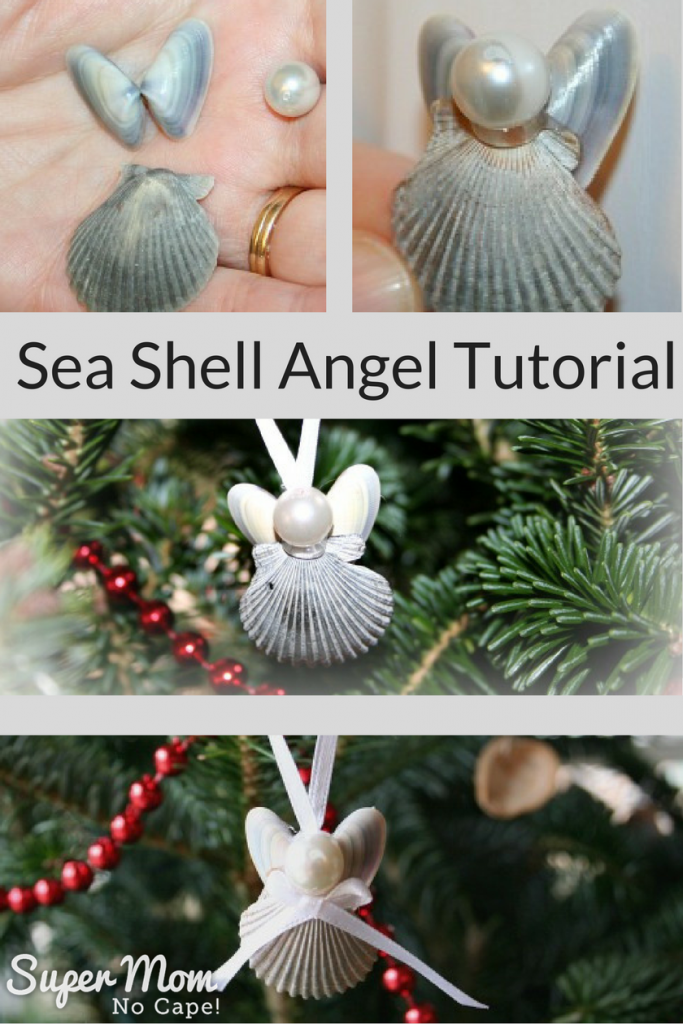 How to Make a Sea Shell Angel - Easy Holiday Craft Project