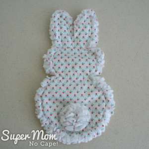 Rag Quilt Bunny Tutorial - Easy Sew Softie to Make for Your Little One