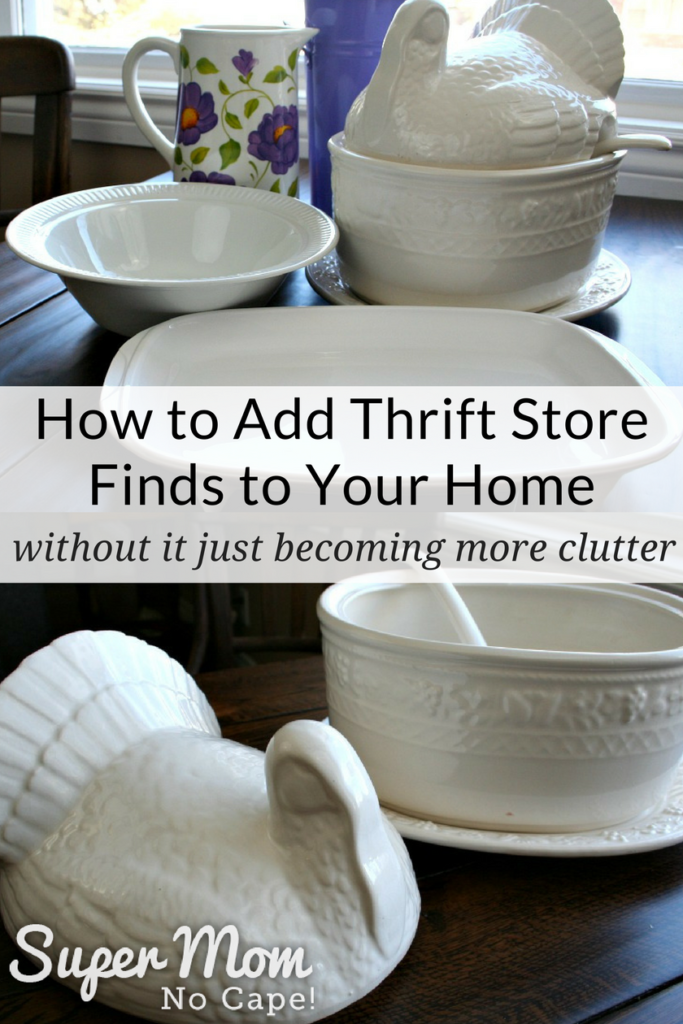 How to Add Thrift Store Finds to Your Home - Without Buyer's Regret