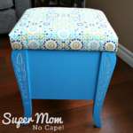 How to Make a Thread Storage Stool - A Thrift Store Upcycle