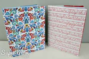 How to Make a Fabric Book Cover - Easy Sew Project