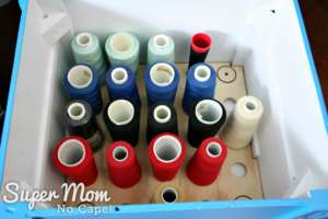 How to Make a Thread Storage Stool - A Thrift Store Upcycle