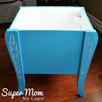 How to Make a Thread Storage Stool - A Thrift Store Upcycle