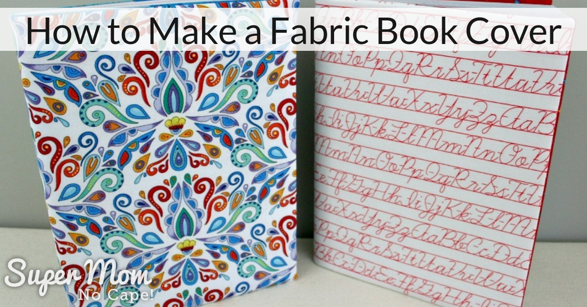 How To Make A Fabric Book Cover Easy Sew Project How To Make A Fabric Book Cover Easy Sew Project