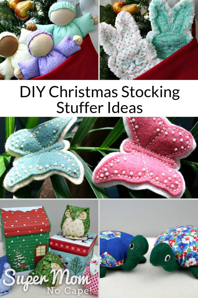 DIY Christmas Stocking Stuffer Ideas - Easy Sew Projects
