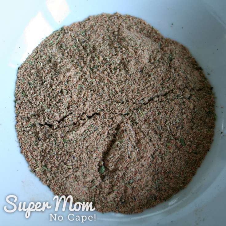 Homemade Pork Sausage Meat Spice Mix - Super Mom - No Cape!